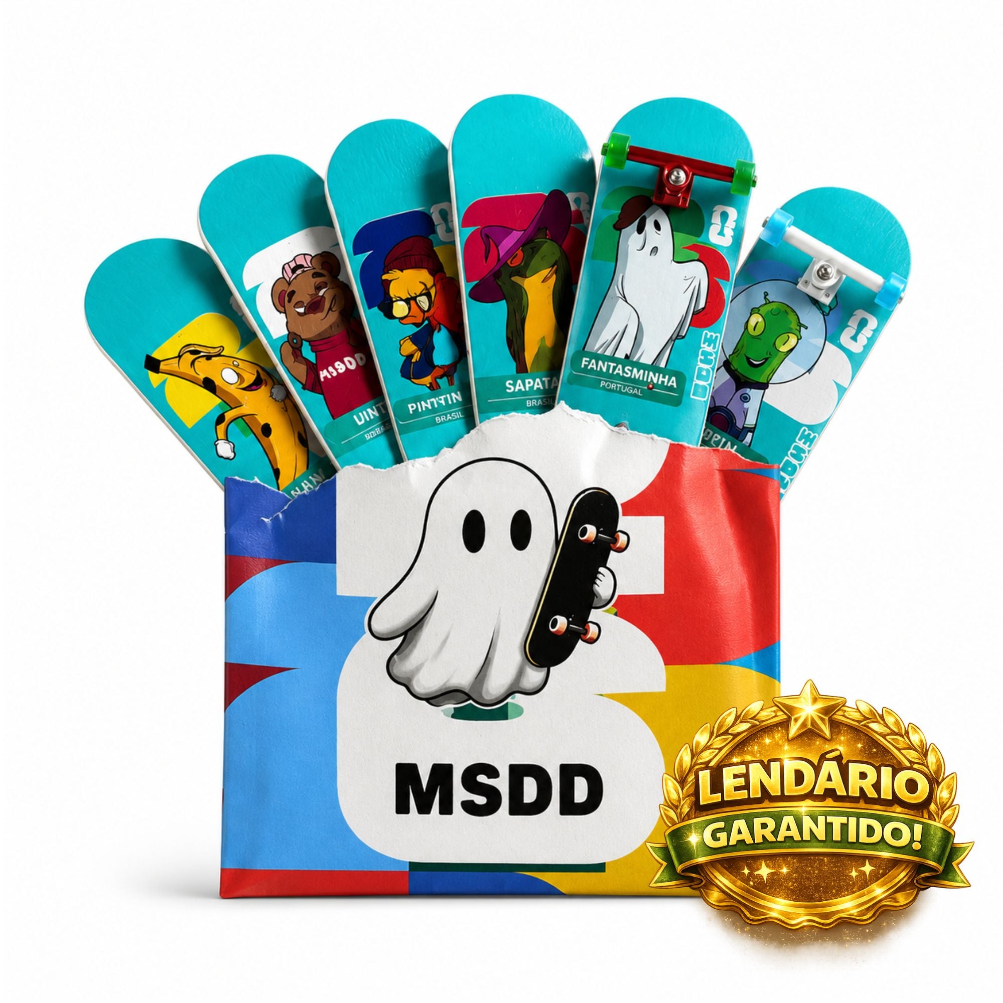 KIT SUPREMO STYLE - COLEÇÃO COMPLETA – Meu Skate de Dedo