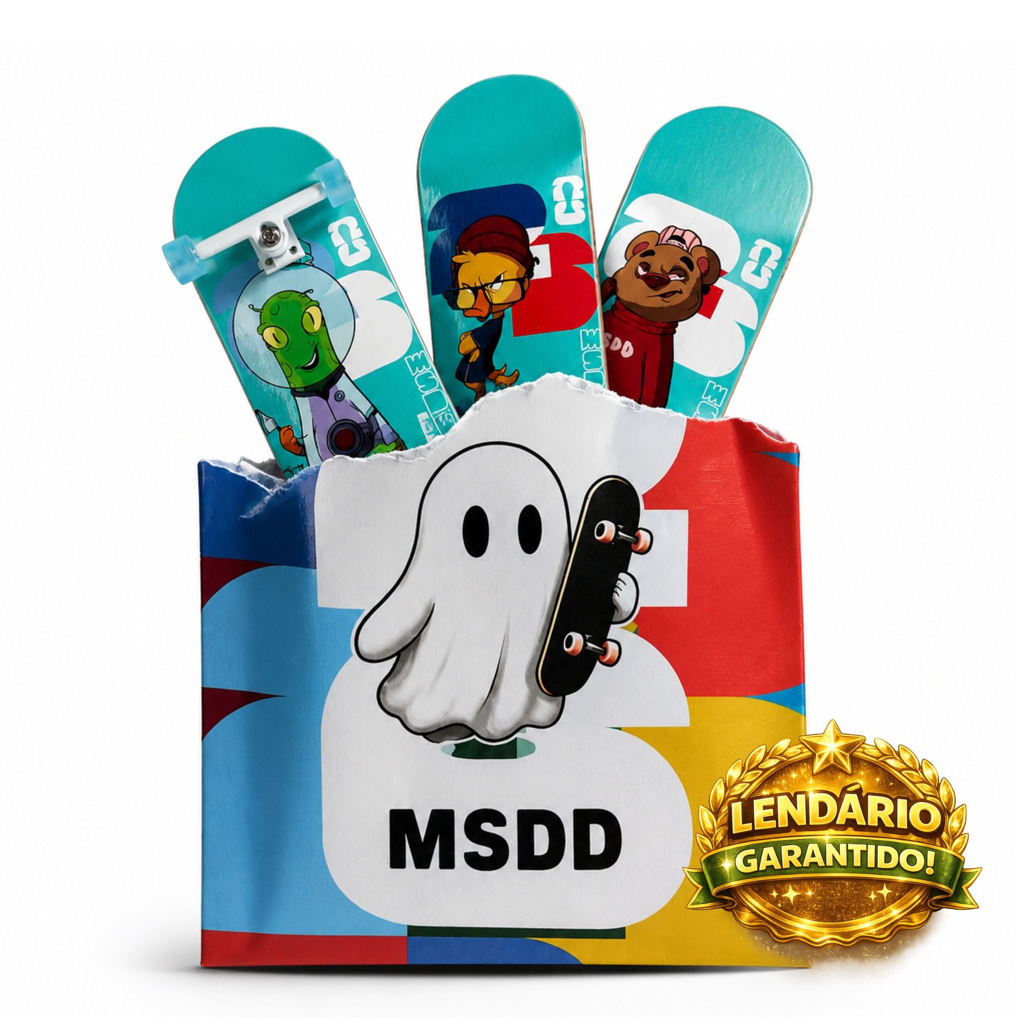 KIT STYLE - 3 FIGURINHAS PRO – Meu Skate de Dedo